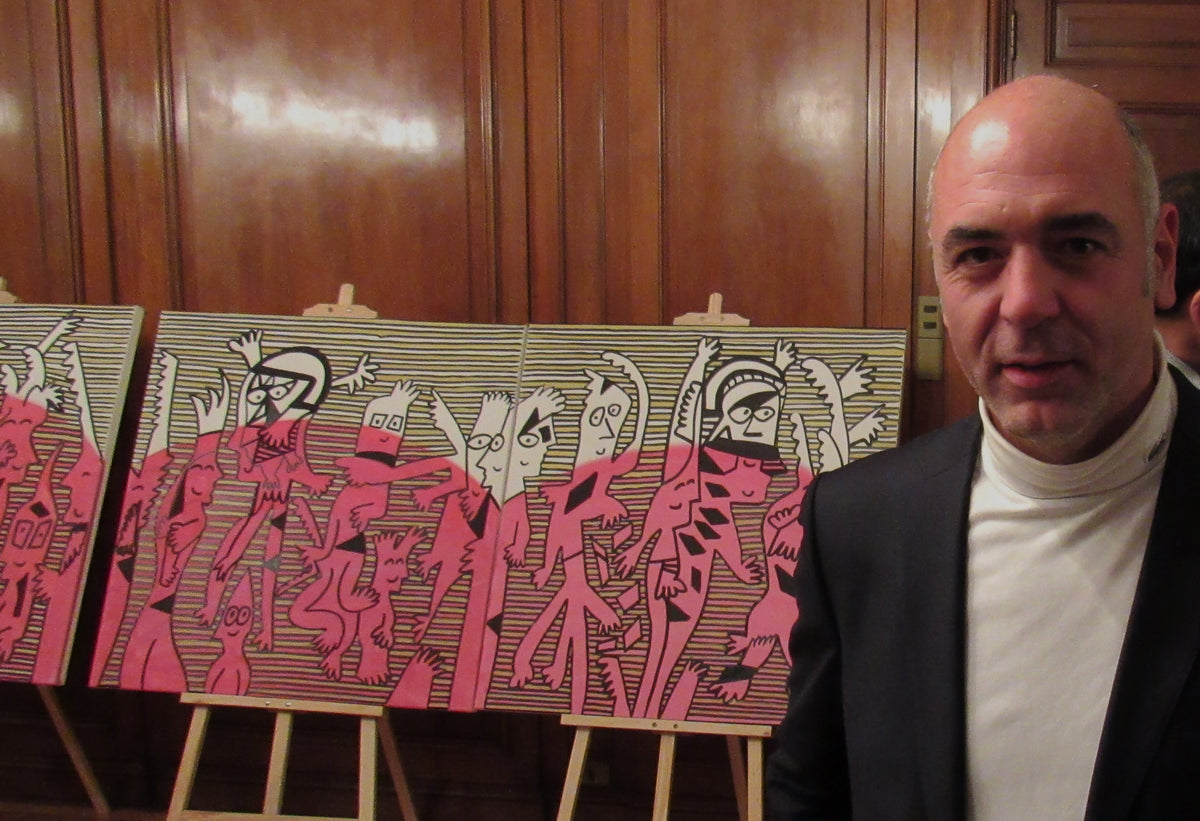 "Praga la bella y el pintor enamorado" de Totoy Zamudio, en la Embajad – Luxe Chile